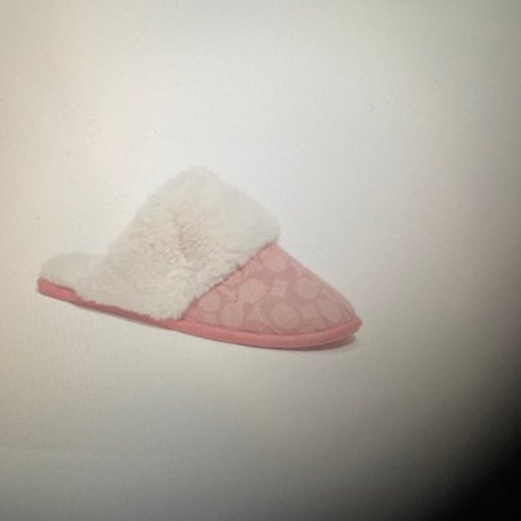 Coach | Shoes | Coach Ziva Slipper In Signature Jacquard | Poshmark